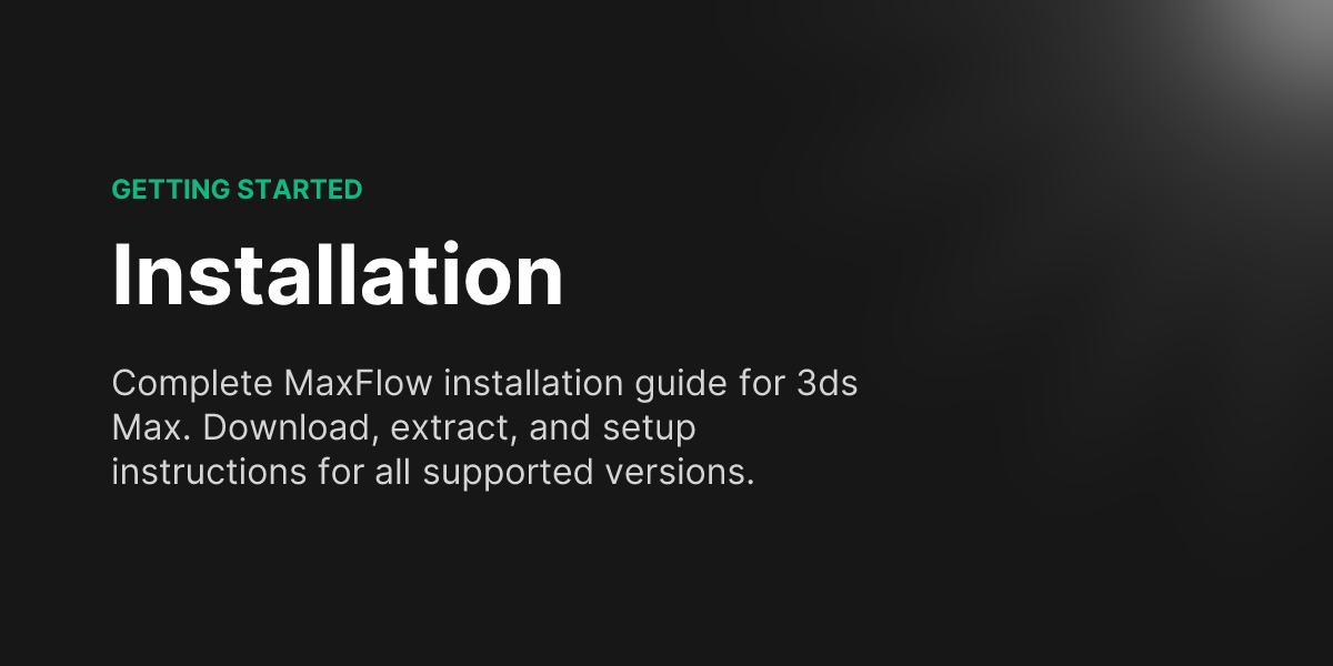 Installation - docus-starter