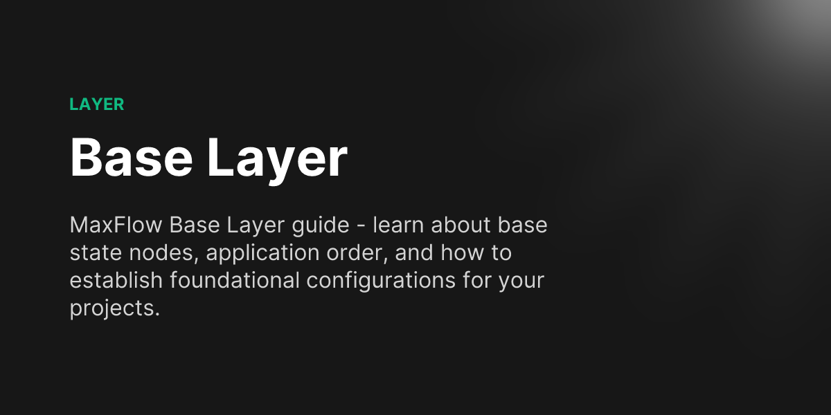 Base Layer - docus-starter